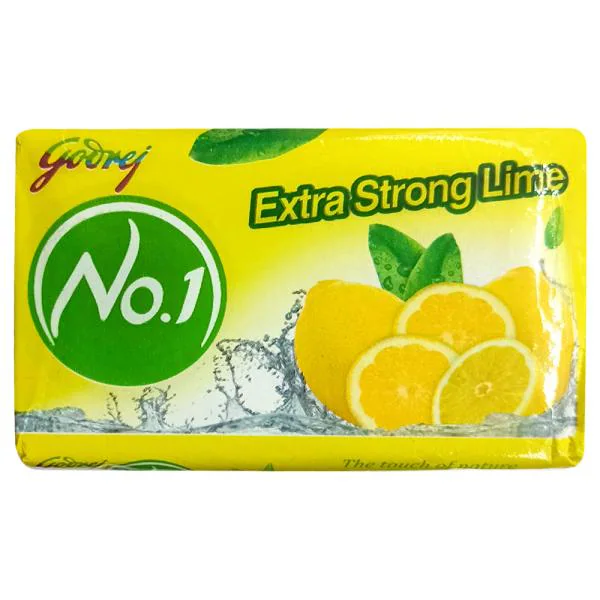 Godrej No. 1 Extra Strong Lime Bathing Soap 150 g (Buy 3 Get 1 Free ...