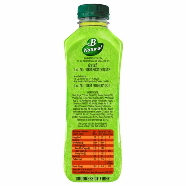 B Natural Fruits N Bits Mix Fruit Drink 300 ml - JioMart