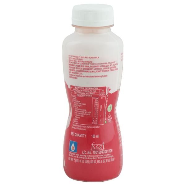 Britannia Winkin Cow Strawberry Thick Shake 180 ml (Bottle) - JioMart