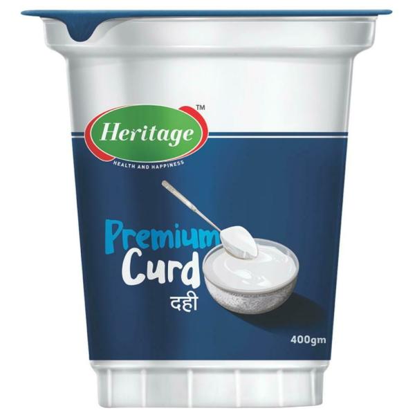 Heritage Premium Curd 400 g (Container) - JioMart