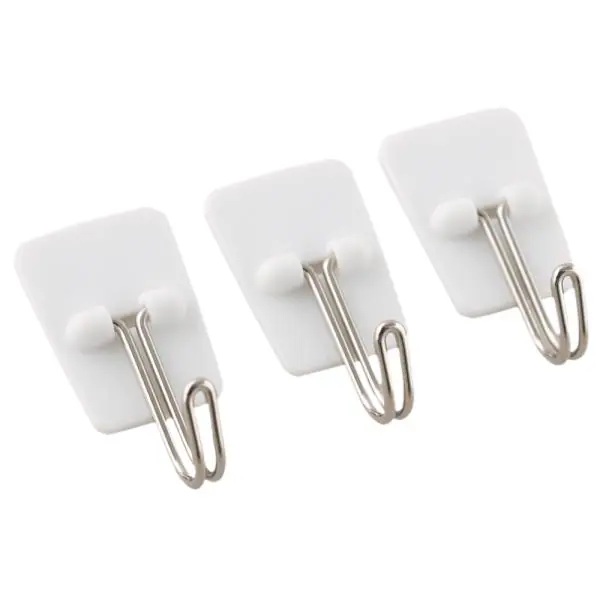 3M Command Small Wire Hooks (3 Hooks & 4 Small Strips) - JioMart
