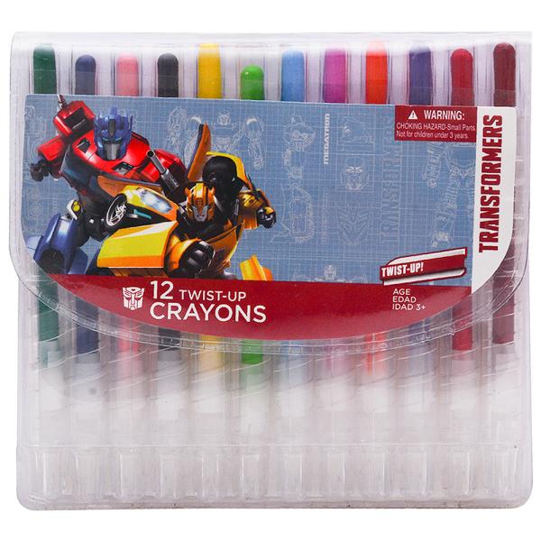 Transformers Twist Up Crayons (12 Shades) - JioMart