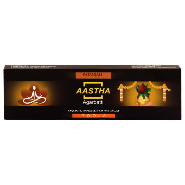 Patanjali Aastha Pooja Agarbatti 75 g - JioMart
