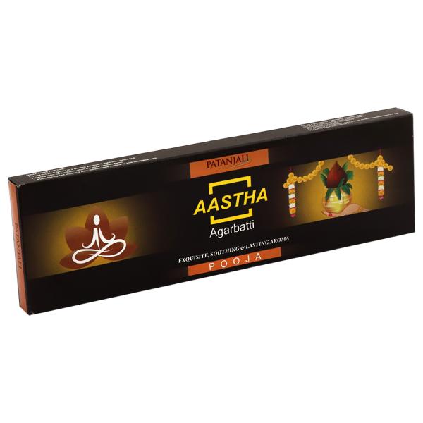 Patanjali Aastha Pooja Agarbatti 75 g - JioMart