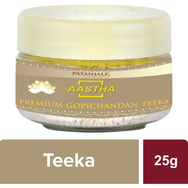 Patanjali Aastha Premium Gopi Chandan Teeka 25 g - JioMart