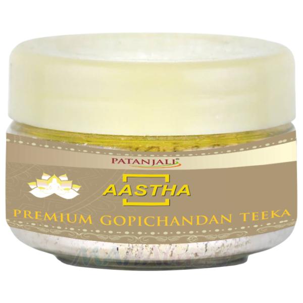 Patanjali Aastha Premium Gopi Chandan Teeka 25 g - JioMart