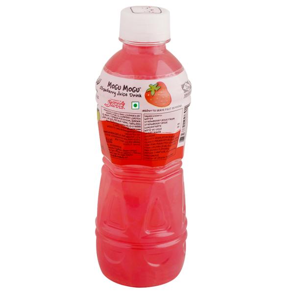 Mogu Mogu Strawberry Juice with Nata De Coco 300 ml - JioMart