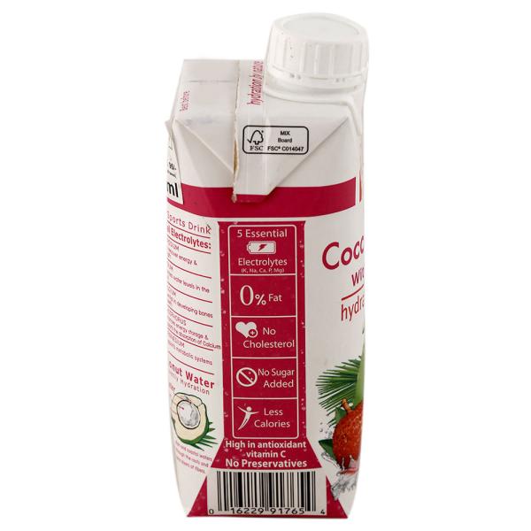 Foco Lychee Flavoured Coconut Water 330 ml - JioMart