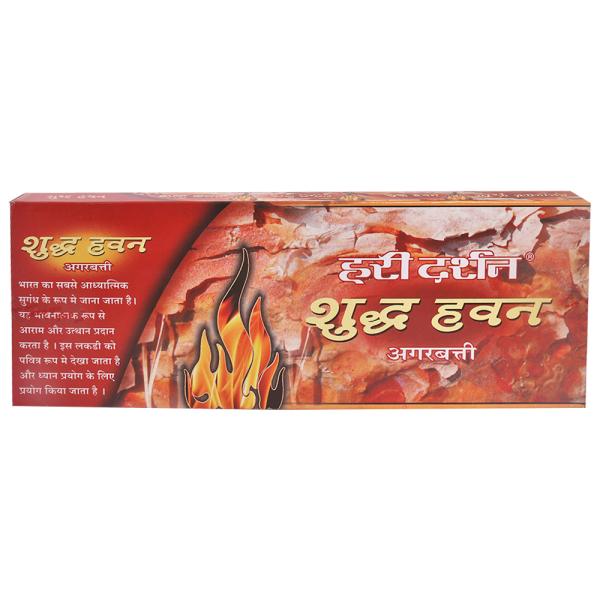Hari Darshan Shudh Hawan Incense Sticks 80 g (Pack of 6) - JioMart