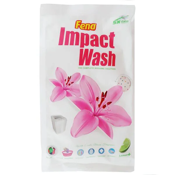 Fena Impact Wash Lemon Detergent Powder 1 Kg - JioMart