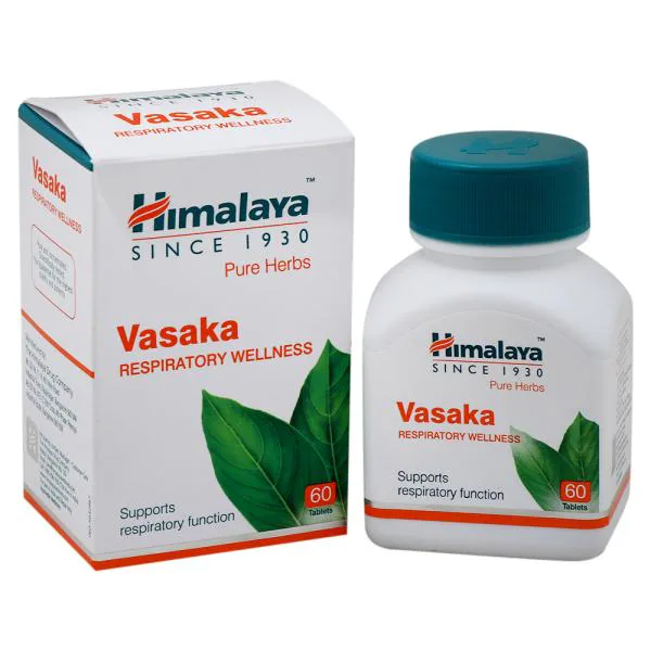 Himalaya Wellness Vasaka Tablet 60 tablets - JioMart