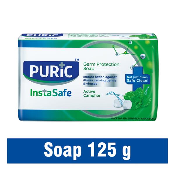 Puric InstaSafe Active Camphor Germ Protection Soap 125 g - JioMart