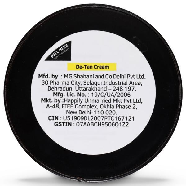 Ustraa De-Tan Cream for Men 50 g - JioMart