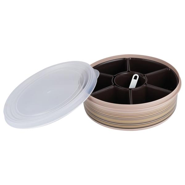 Asian Aroma Brown Plastic Spice Box 2.25 L - JioMart