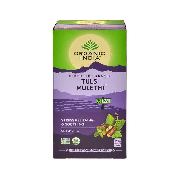 Organic India Tulsi Mulethi Tea Bag 25's - JioMart