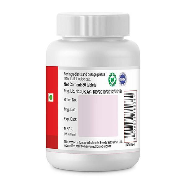 Sri Sri Tattva Navayasa Lauha 250 mg Tablet 30's - JioMart