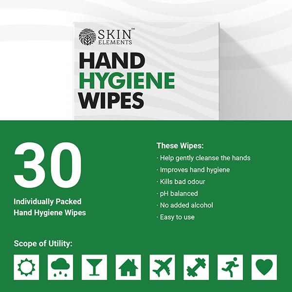 Skin Elements Hand Hygiene Wipes 30's - JioMart