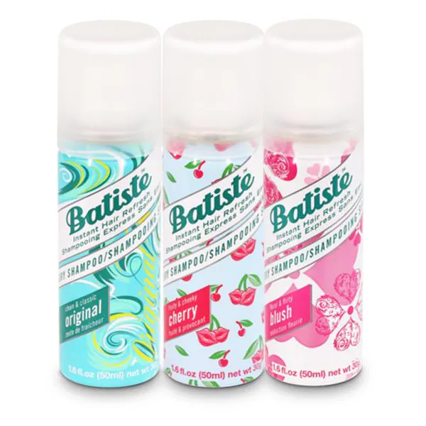 Batiste Dry Hair Shampoo - Clean & Classic Original 50 ml + Fruity ...