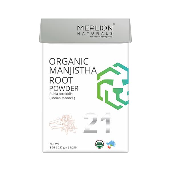 Merlion Naturals Organic Manjistha Root Powder 227 gm - JioMart
