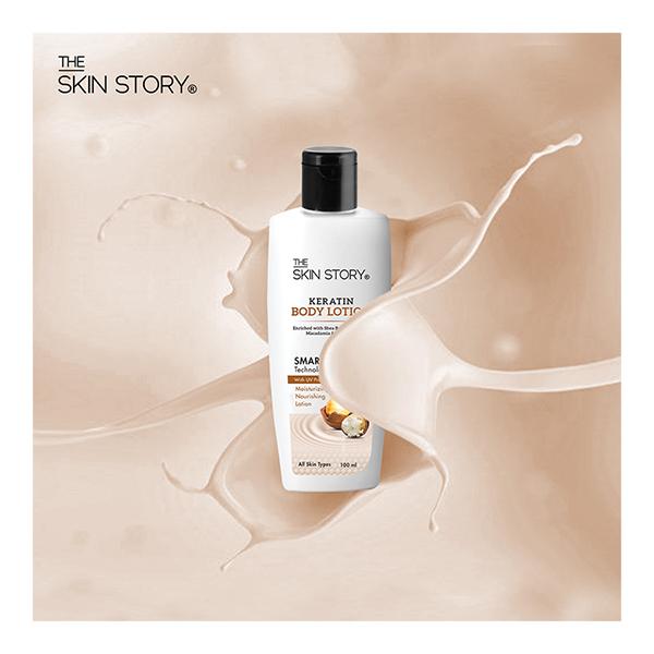 The Skin Story Keratin Body Lotion 100 ml - JioMart