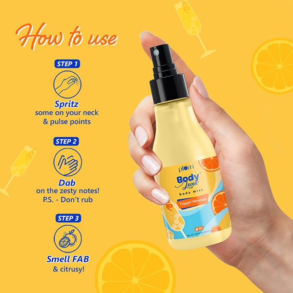 Plum Bodylovin' Trippin' Mimosas Body Mist 150 Ml - JioMart