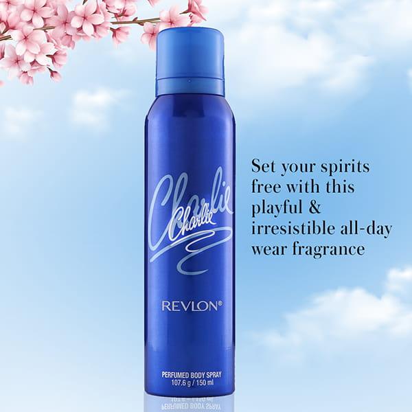 Revlon Charlie Perfumed Body Spray - Blue 150 Ml - JioMart