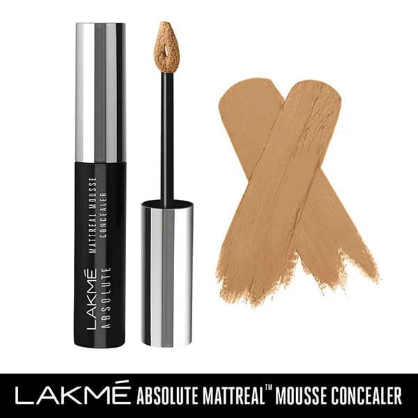 Lakme Absolute Mattereal Mousse Concealer 05 Toffee 9 Gm - JioMart