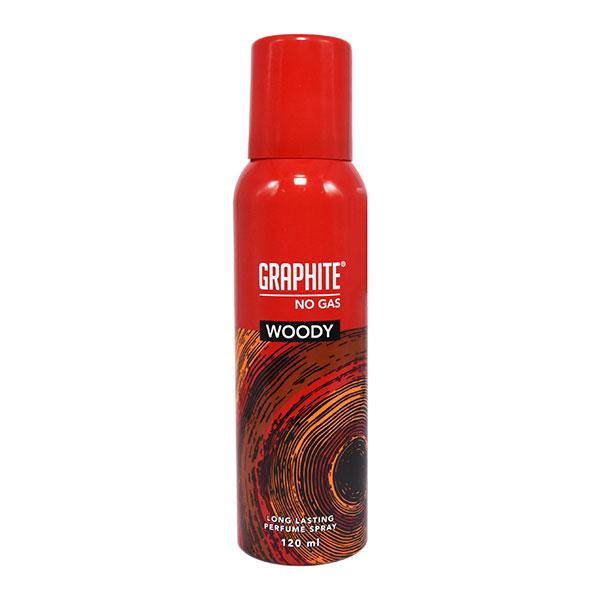 GRAPHITE WOODY NO GAS DEO CAN 120 ml - JioMart