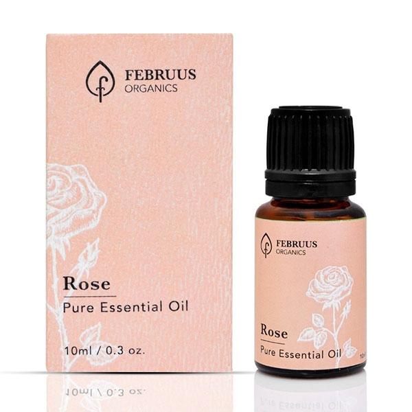 Februus Organics Pure Essential Oil - Rose 10 ml - JioMart
