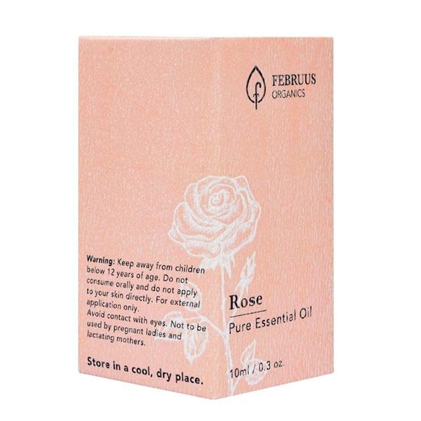 Februus Organics Pure Essential Oil - Rose 10 ml - JioMart