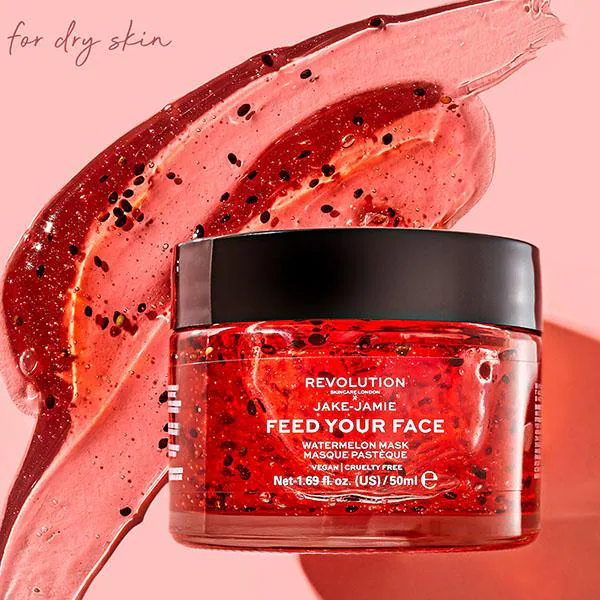 Revolution Skincare x Jake-Jamie Watermelon Hydrating Face Mask 50 ml ...