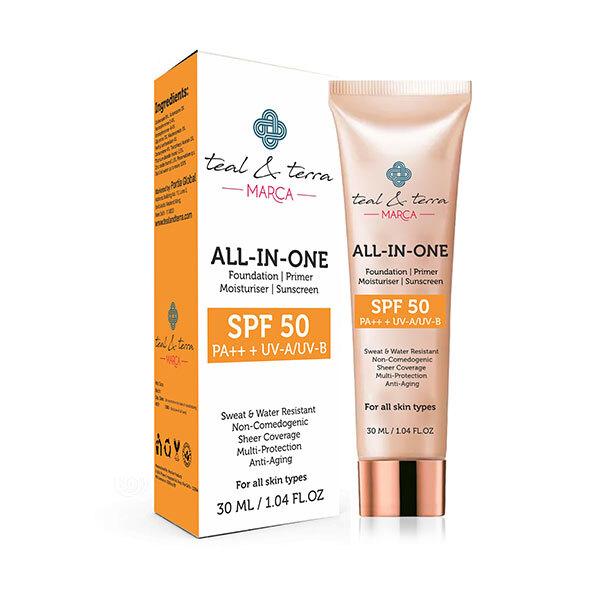 Teal & Terra All-In-One Mineral Sunscreen 30 ml - JioMart