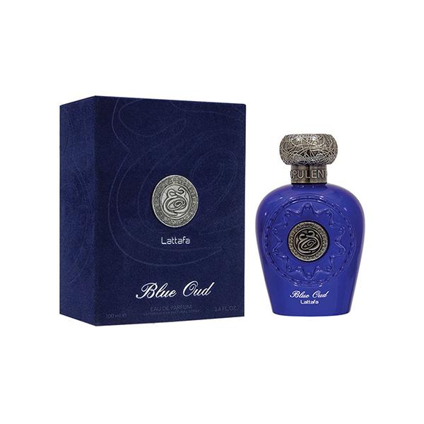 Lattafa Blue Oud Long Lasting Imported Eau De Perfume 100 ml - JioMart