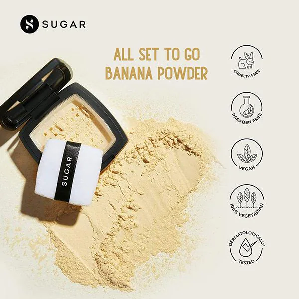 SUGAR Cosmetics Powder Play Banana Compact 6 gm - JioMart