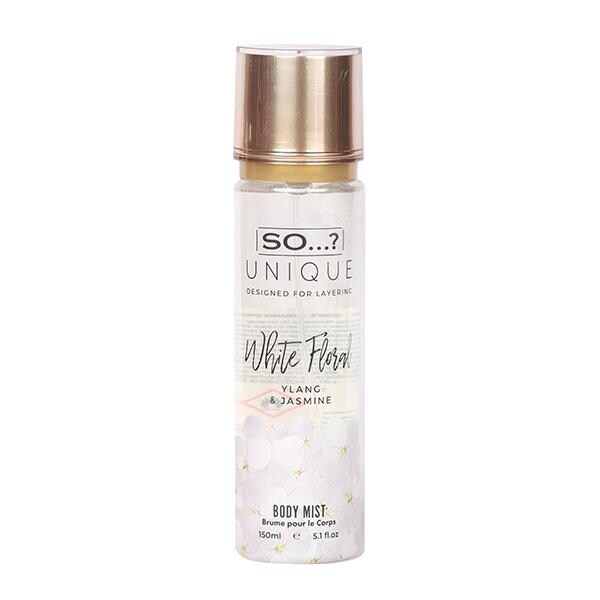 SO Unique White Floral Body Mist 150 ml - JioMart