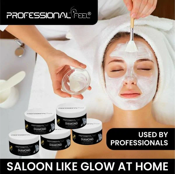 PROFESSIONAL FEEL DIAMOND FLAVOUR FACIAL KIT 150 GM - JioMart