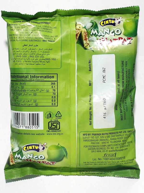 Cintu Mango Chatpat Candy (Pack Of 2) - JioMart