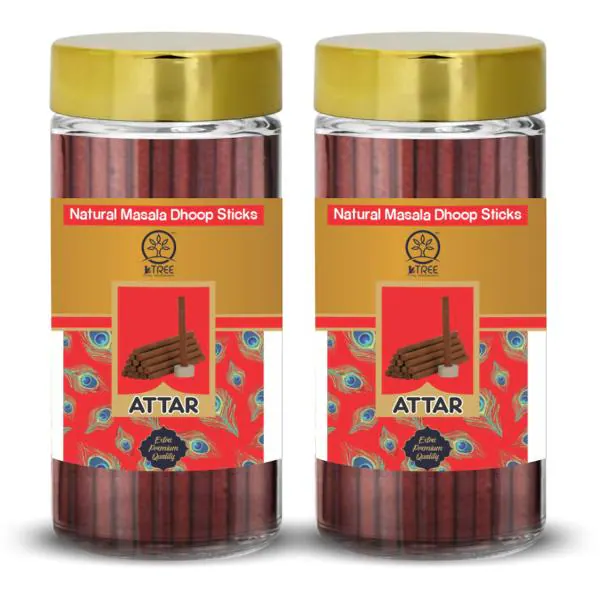 1 Tree Attar Agarbatti Sticks - Incense Sticks - Bamboo Less Agarbatti ...