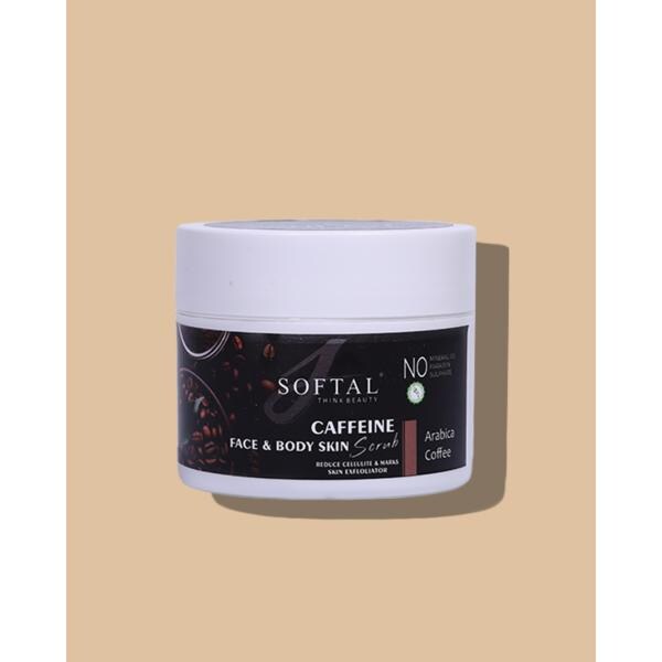 Softal Caffeine Face & Body Scrub - JioMart