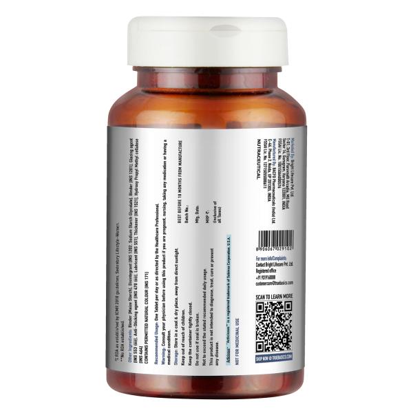 TrueBasics Advance Calcium Tablets for Women and Men, with Vitamin D3 ...