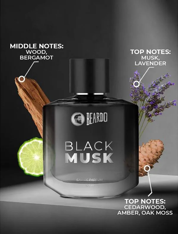 Beardo Black Musk EDP Perfume for Men, 100 ml - JioMart