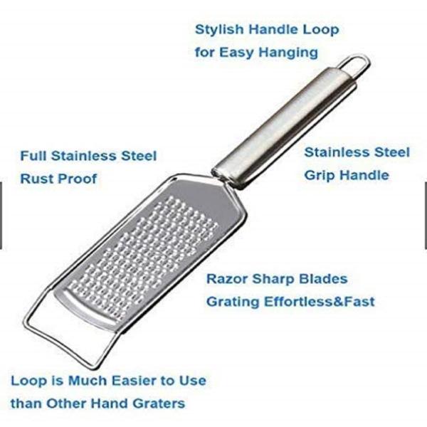 Sakoraware Premium Stainless Steel Cheese Garlic Vegetable Grater ...