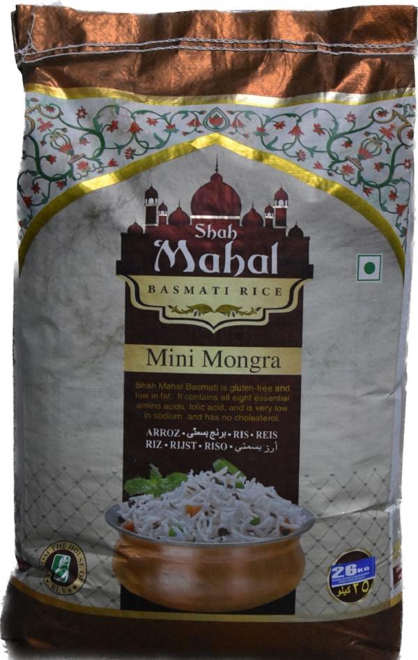 Shah Mahal Mini Mogra Raw Basmati 26 Kg Rice - JioMart