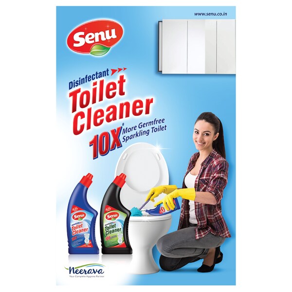 Senu Cleaning Pack | Toilet cleaner 1LX2 + Floor Cleaner 1L ...