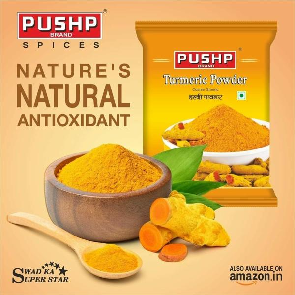 Pushp Brand Turmeric Powder Pouch (1kg pack) - JioMart
