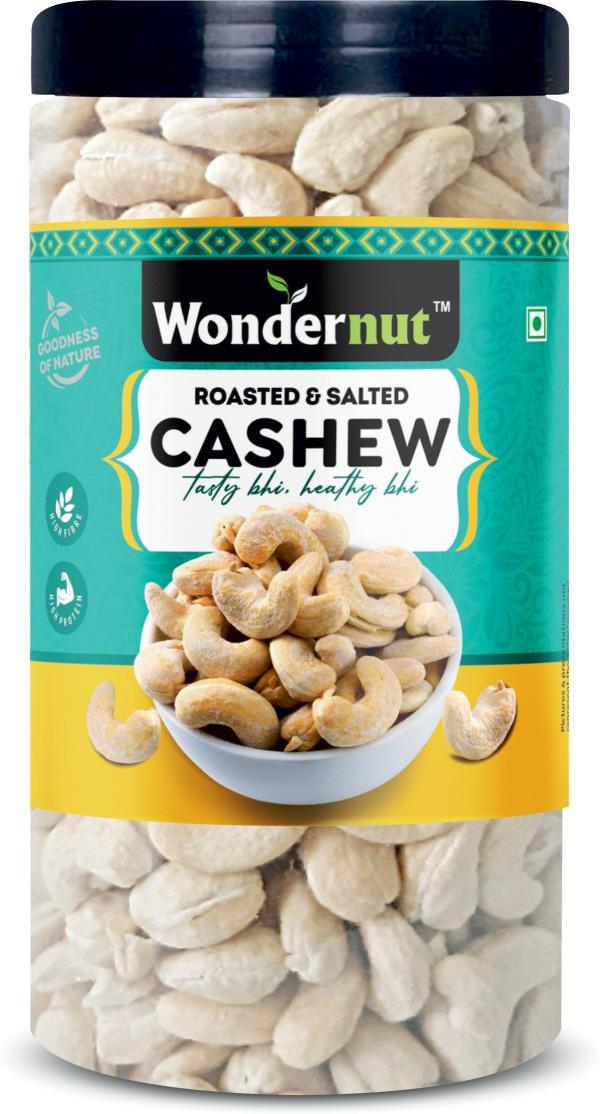Wondernut Roasted & Salted Cashew Nuts 500 g - JioMart