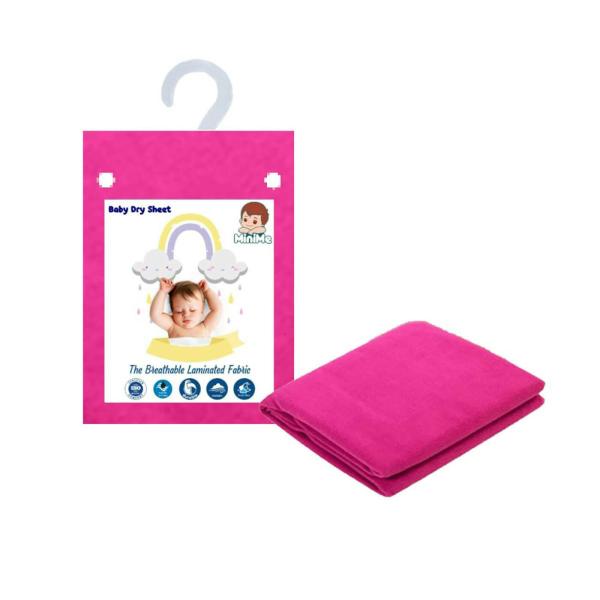 MINIME Baby Quick Dry Sheets for Baby- Medium 100 X 70 cm | 100% Water ...