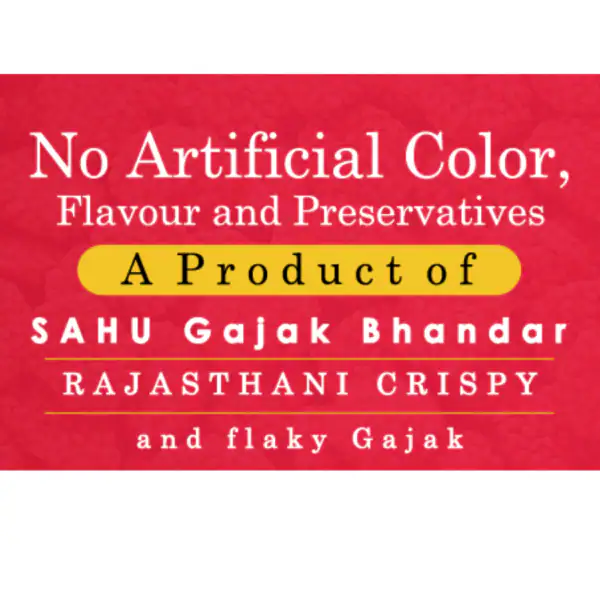 SAHU GAJAK BHANDAR Dry Fruits Kaju Special Gajjak 600g | Gachak | Gazak ...