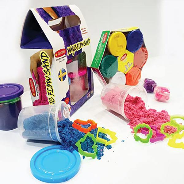 Rabbit Magic Flow Sand Gift Pack 500, Kid Doh Joy Pack Multicolor - JioMart