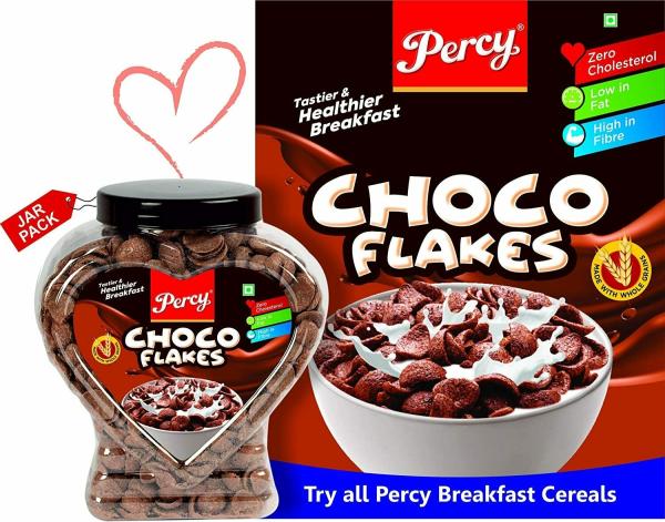 Percy Choco Flakes, Choco Fills, Choco Vanilla Flakes Breakfast Cereal ...